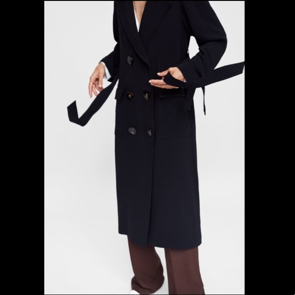 Zara | Jackets & Coats | Zara Flowy Trench Coat | Poshmark